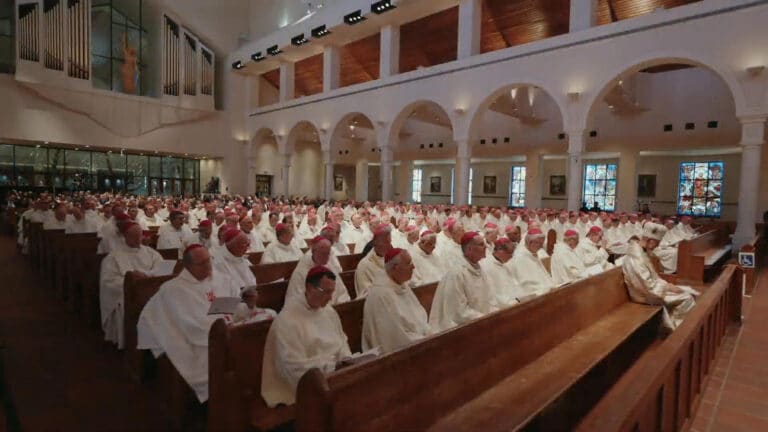 Bishops At Consecration Mass